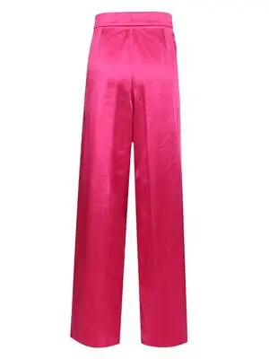 Dries Van Noten Wide Leg Pleated Trousers