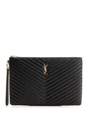 Saint Laurent Monogram Pouch