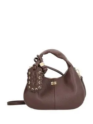 GANNI Mini Shoulder Bag With Grained Finish