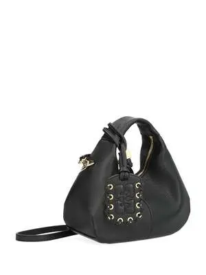 GANNI Mini Shoulder Bag With Grained Finish