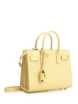 Saint Laurent Nano Sac De Jour - Yellow