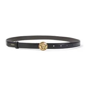 Versace Medusa Leather Belt