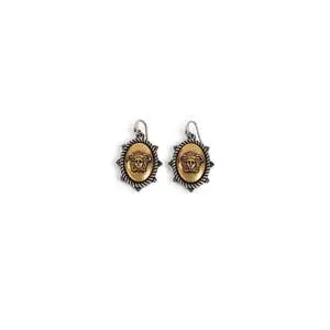 Versace Earrings - Silver