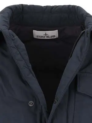 Stone Island Down-padded Matte Polyester And Nylon Micro Reps Coach Jacket