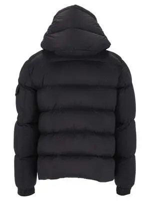 Moncler Maya 70 Short Down Jacket With Hood - Black