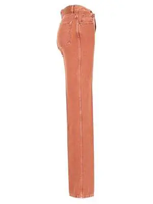 Chloé High Waisted Straight Leg Jeans