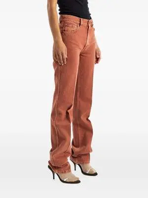 Chloé High Waisted Straight Leg Jeans
