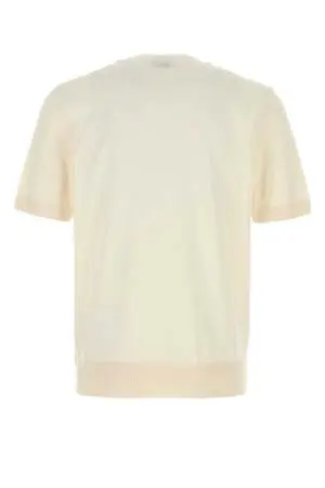 BOSS Cream Cotton Sweater - Yellow