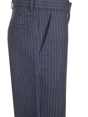 A.p.c. Tailored Striped Wool Trousers