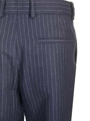 A.p.c. Tailored Striped Wool Trousers