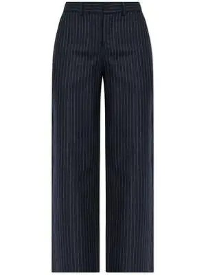 A.p.c. Tailored Striped Wool Trousers