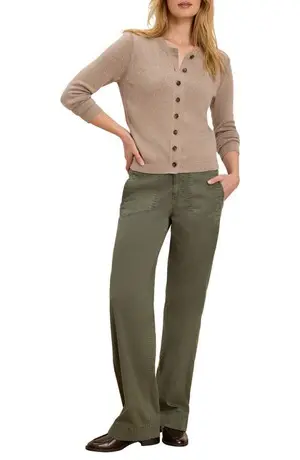 NIC+ZOE Highland Stretch Straight Leg Pants - Briar
