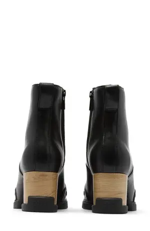 Sorel Roam'n™ Side Zip Boot - Black/black