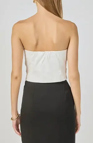 Endless Rose Twist Knot Cropped Tube Top