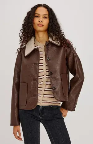 Rails Terra Faux Leather Jacket