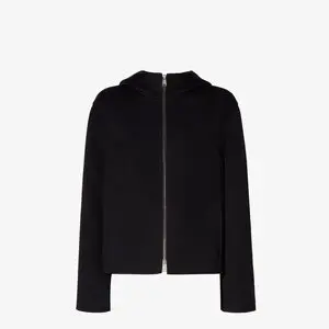 Fendi Short Hooded Blouson Jacket - Black