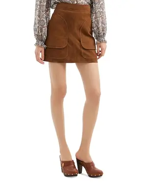 Veronica Beard Leather Skirts