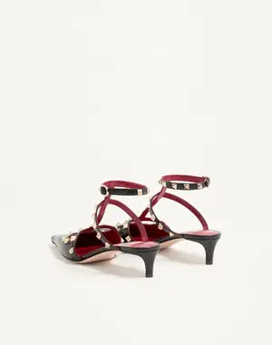 Valentino Garavani Rockstud Pointed-toe Pumps - Black