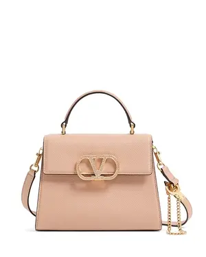Valentino Garavani Small Leather Top Handle Bag