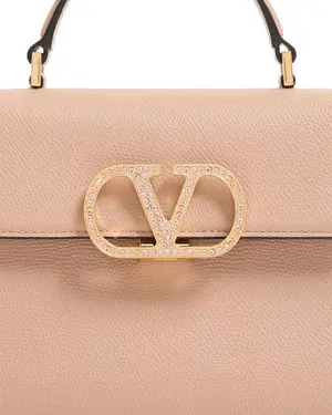 Valentino Garavani Small Leather Top Handle Bag
