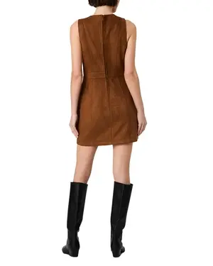 French Connection Laney Faux Suede Pocket Dress