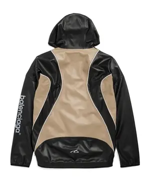 Balenciaga Techwear Windbreaker With Reflective Artwork