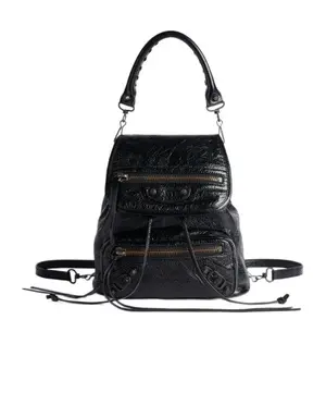 Balenciaga Le City Backpack Mini - Black