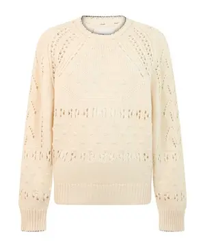 Isabel Marant Étoile Open-knit Crewneck Sweater