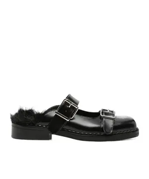 Simone Rocha Square-toe Mules - Black