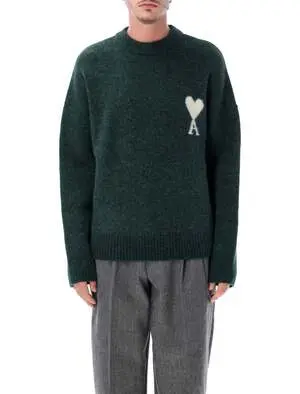 Ami Paris Textured Sweaters For Men