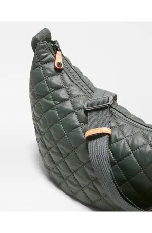 Mz Wallace Small Metro Smile Quilted Nylon Crossbody Bag