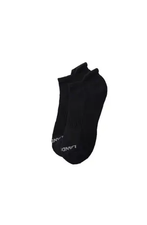 LANDS' END 3-pack Half Cushion Sport Low Cut Socks - Black
