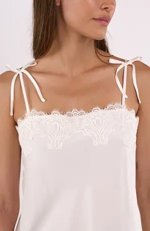 Flora Nikrooz Celeste Lace Trim Chemise