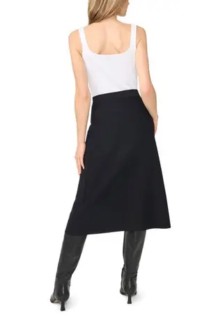 Halogen Sweater Knit Midi Skirt