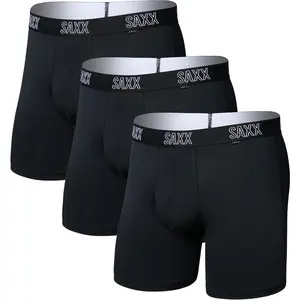 SAXX 3-pack Boxer Briefs - Black