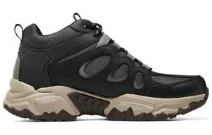 Sketchers Terraform Athletic Lace Up High Top Sneakers - Black