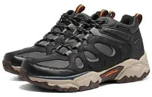 Sketchers Terraform Athletic Lace Up High Top Sneakers - Black