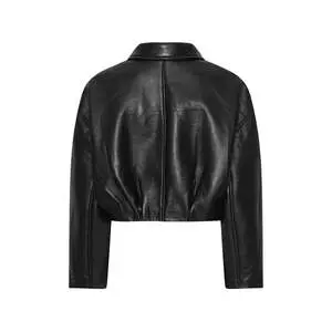 ROTATE BY BIRGER CHRISTENSEN Sheepskin Leather Jacket