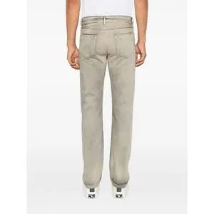 Rick Owens Grey Denim Regular & Straight-leg Jeans - Gray