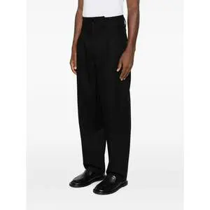 AMI Paris Virgin Wool Tailored Trousers