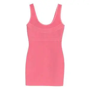 Herve Leger Paneled Day Dress