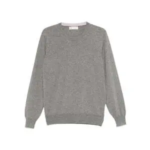 Brunello Cucinelli Grey Sweaters & Knitwear Jumpers - Gray