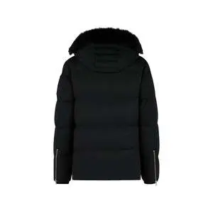 Moose Knuckles Padded Jacket With Detachable Textured Trim