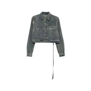 Rick Owens Denim Jacket - Multicolor