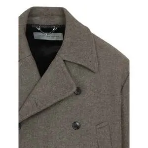 Dries Van Noten Wool Double-breasted Coat