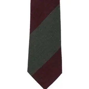 Tagliatore Silk Diagonal Stripe Neck Tie