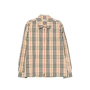 Burberry Neutrals Jackets Shirt Jackets - Cream