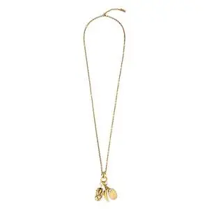 Chloé Polished -tone Pendant Necklace - Gold