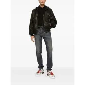 Dolce & Gabbana Polo Shirts - Black