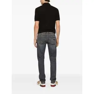 Dolce & Gabbana Polo Shirts - Black